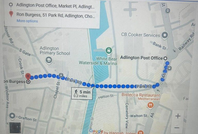 This is when Adlington Post Office will close and relocate to its new ...