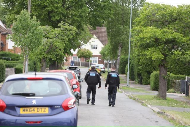 Specialist searches being carried out by police at Corby house ...