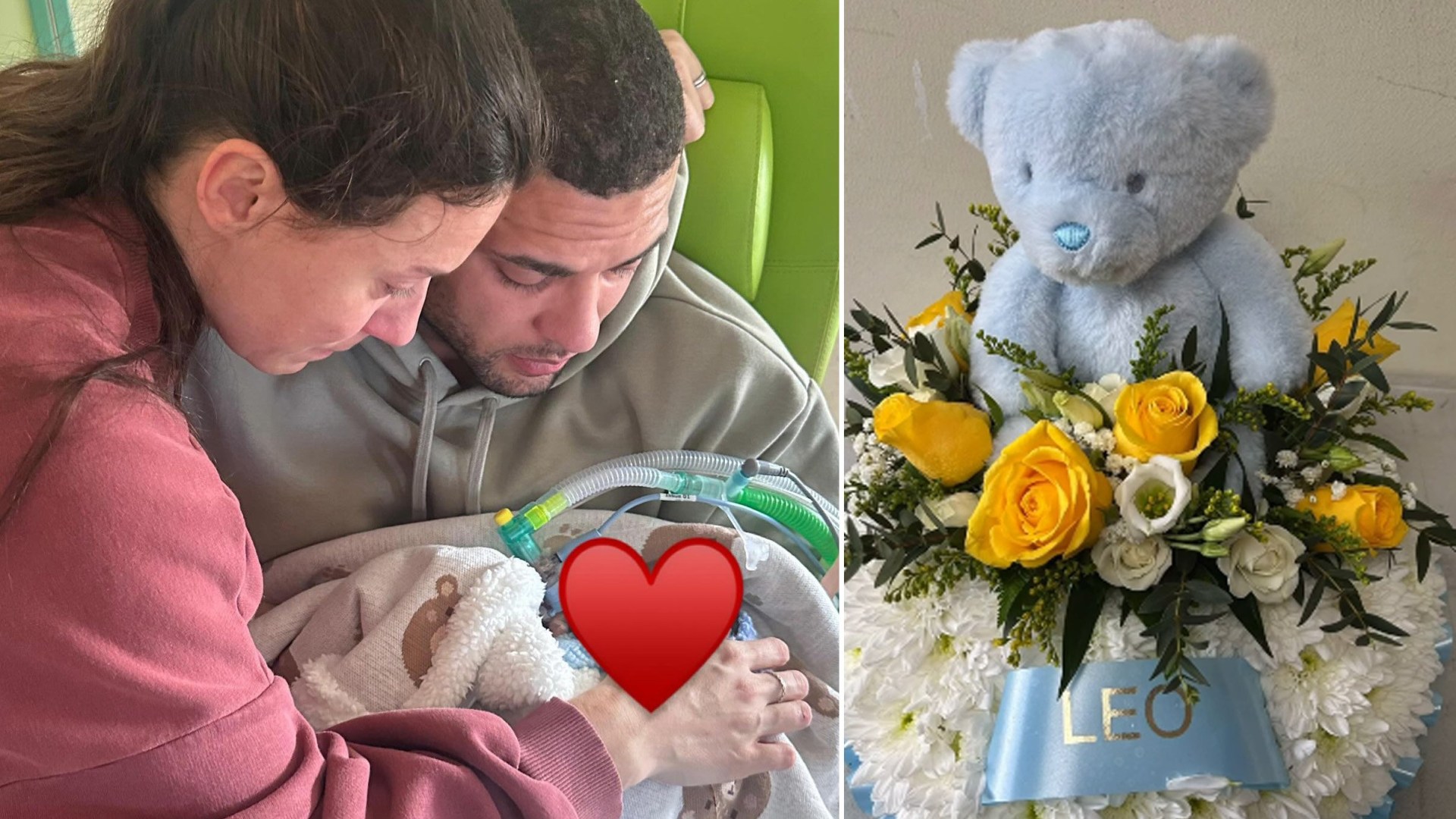 Gladiators star Steel pays heartbreaking tribute to 'fierce' baby son ...