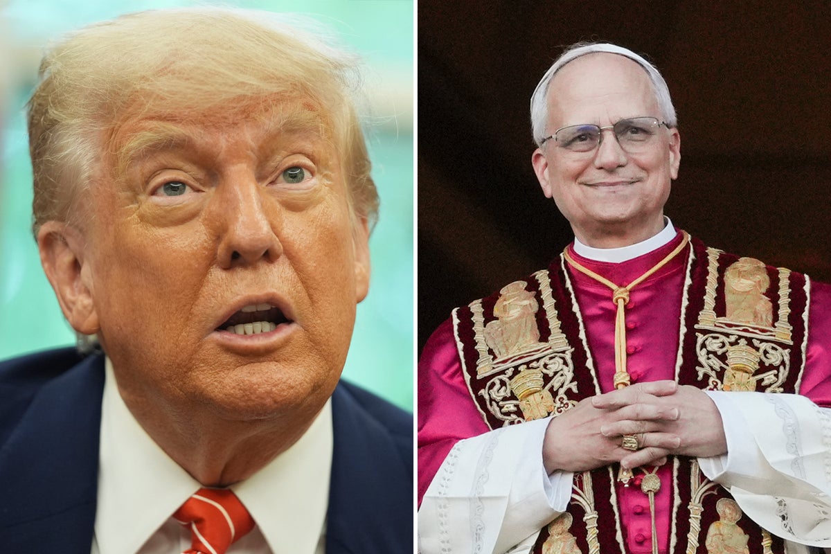 Trump welcomes new American-born pope and says he can’t wait to meet ...