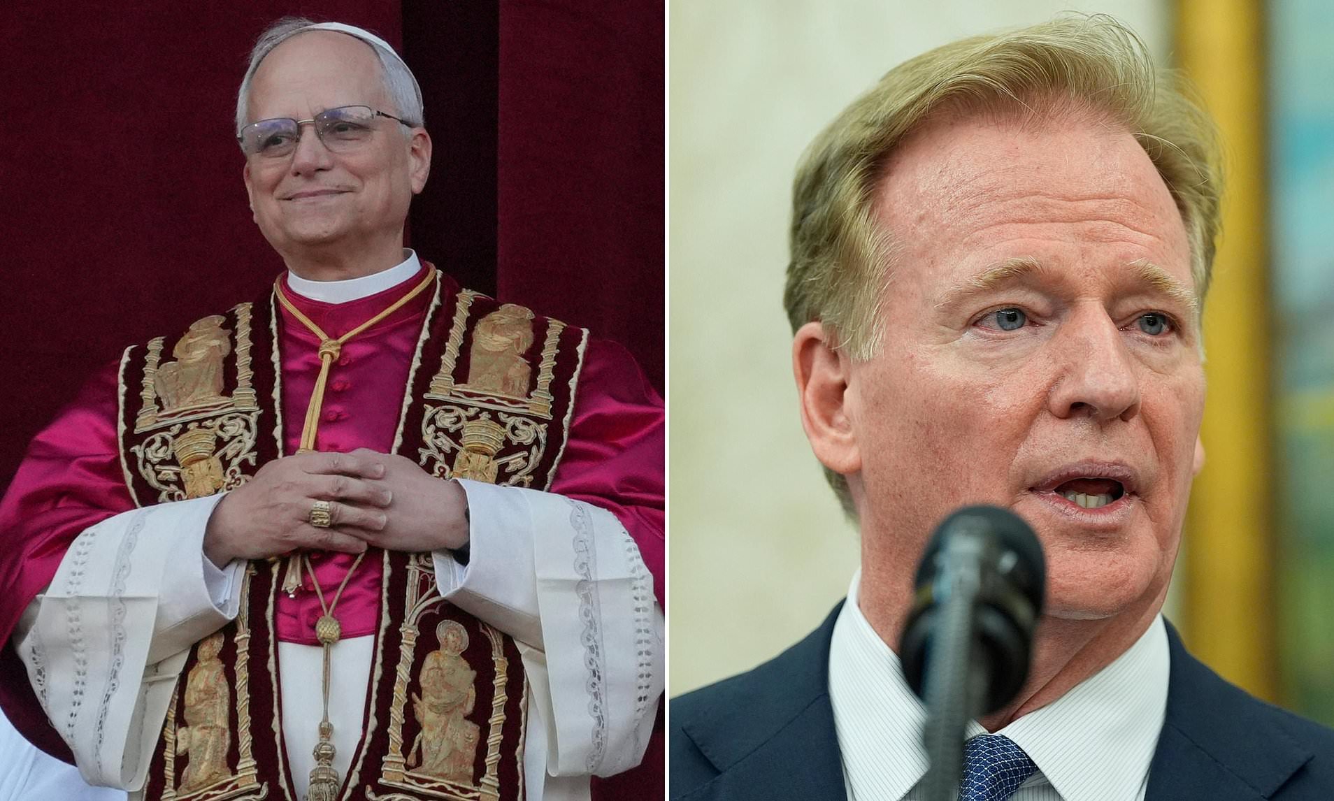 NFL weighs in on Robert Prevost's Pope election