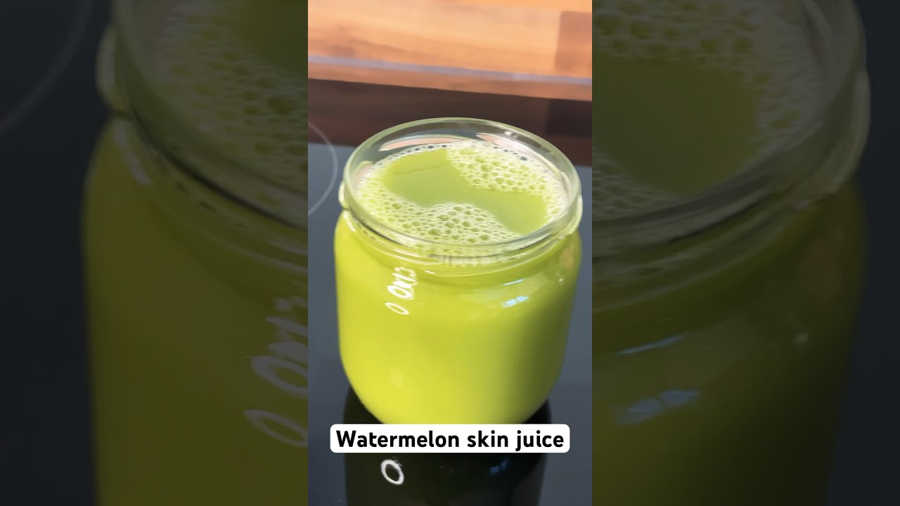 Watermelon Skin Juice – A Natural Energy Booster?