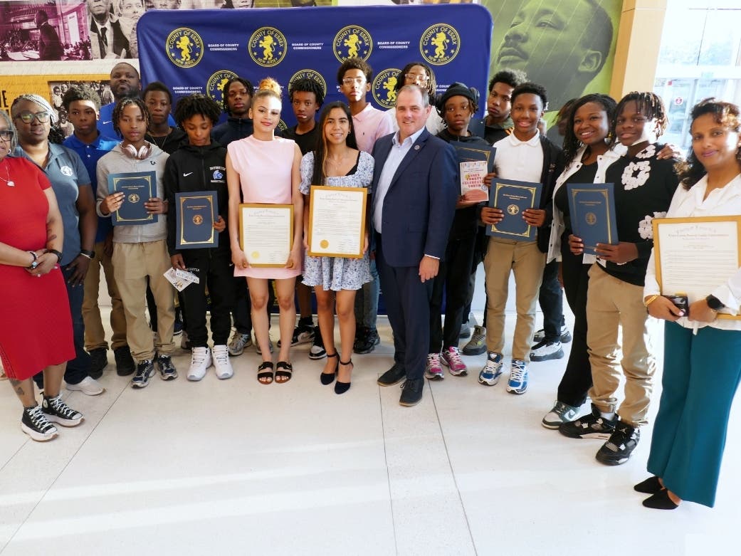 2 Hardworking West Orange Students Applauded By County Commissioners