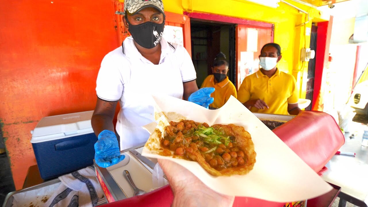 Ultimate Trini Doubles Food Tour in Port of Spain, Trinidad!