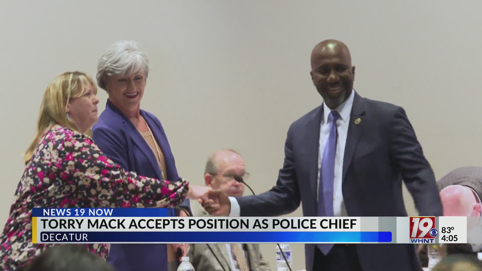 Torry Mack Accepts Position As Police Chief | May 8, 2025 |News 19 at 4 ...