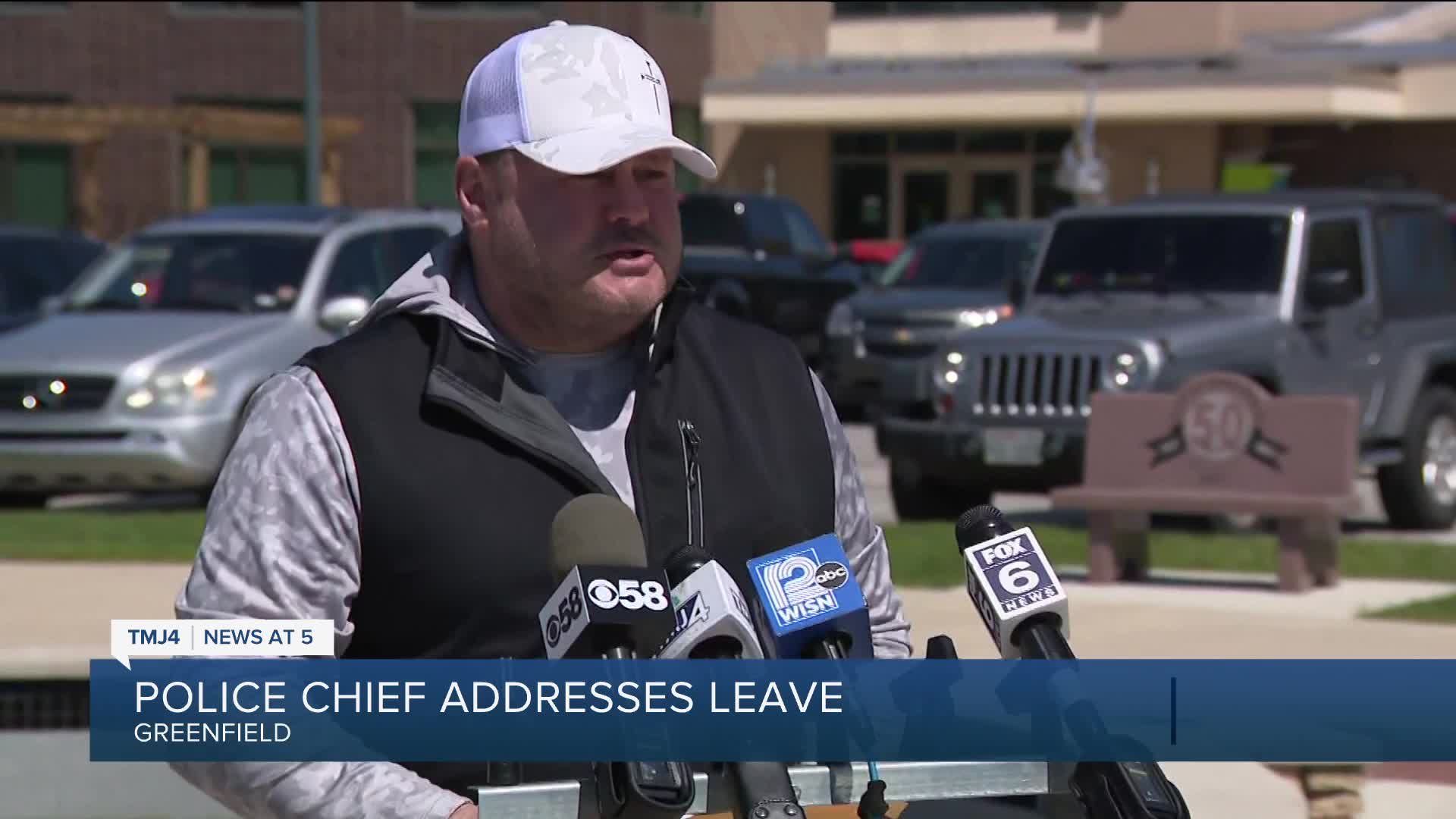 Greenfield Chief of Police on leave