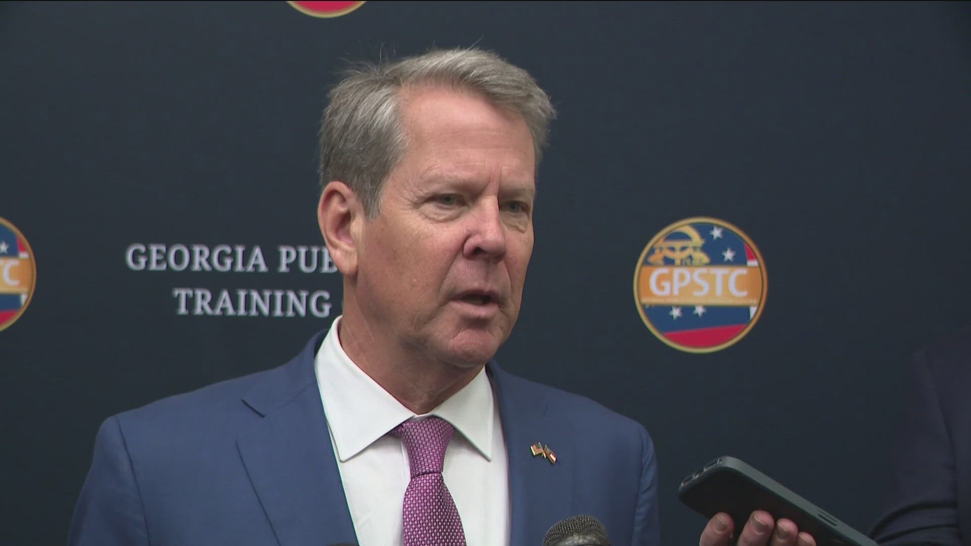 Gov. Brian Kemp responds to 'active shooter' scene at Emory Point CVS ...