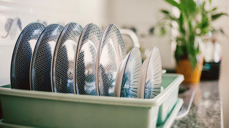 The Clever Dish-Drying Rack That Saves Precious Counter Space