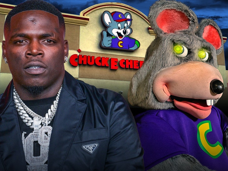 Rapper Big Boogie Conquers Fear of Chuck E. Cheese for Daughter's Bday