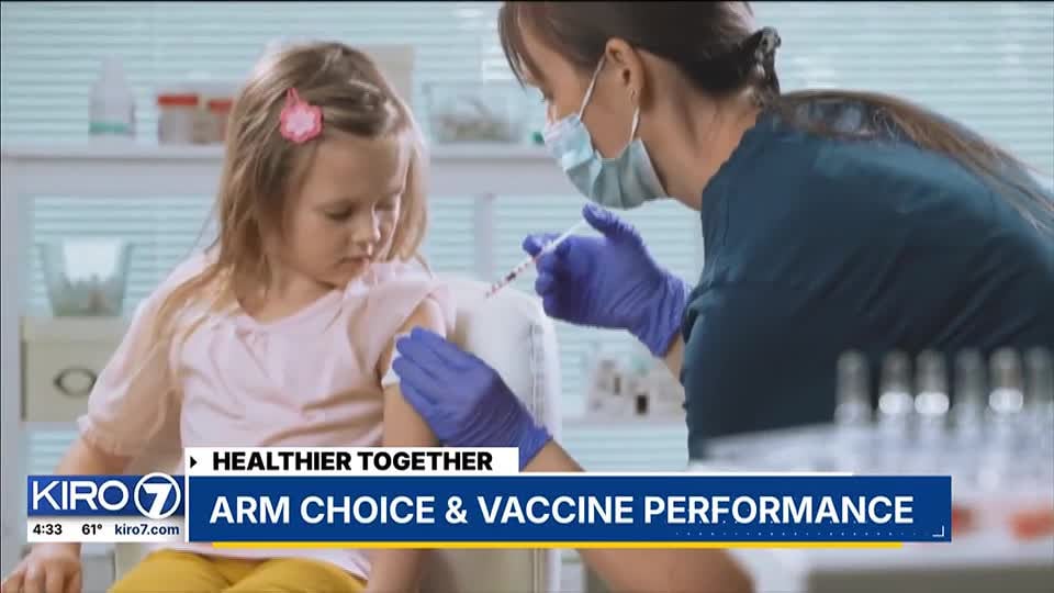 Healthier Together: The arm you get your shots in matters