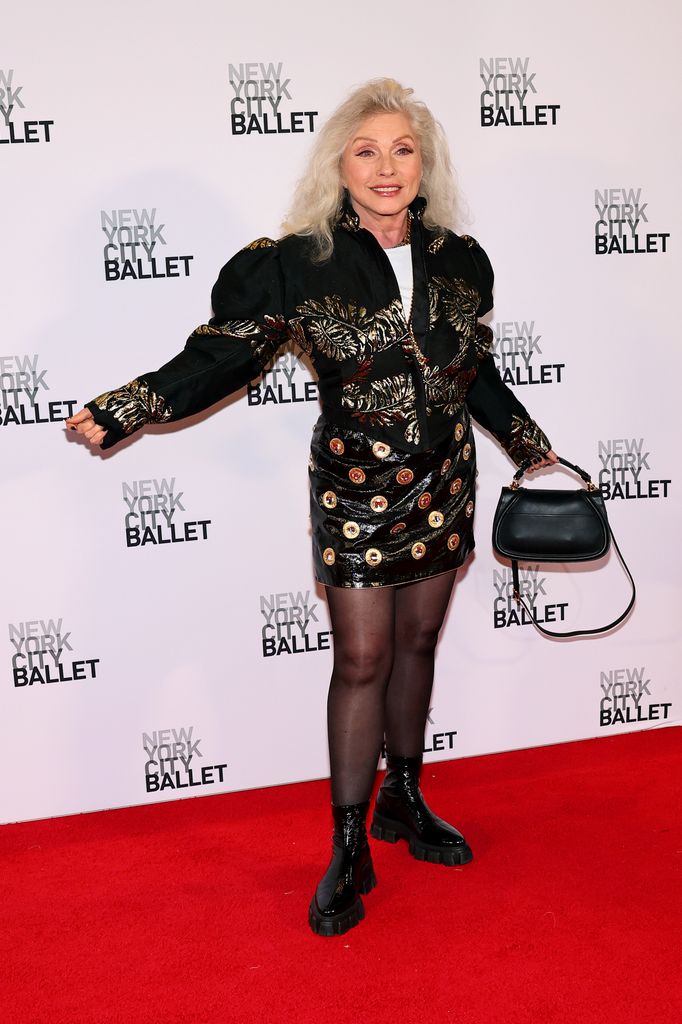 Blondie's Debbie Harry looks ageless as she make first red carpet ...