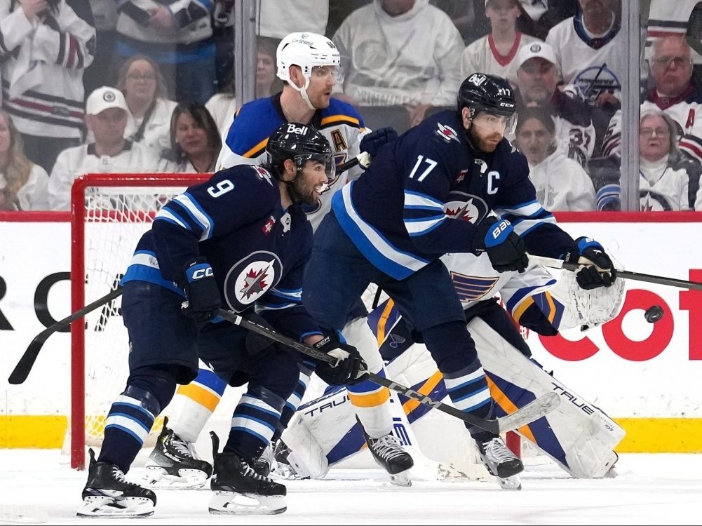 Jets captain Adam Lowry out for 5 to 6 months after having hip surgery ...