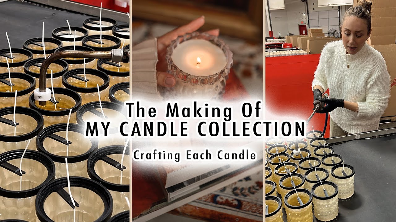 Crafting each candle to teach essential skills in home decor