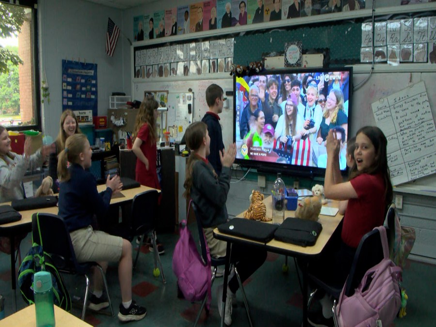 St. Dominic students learn about election of new pope