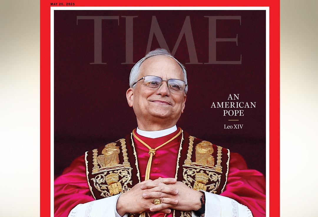 Papa León XIV es la portada de la revista "Time"; “Un papa americano ...