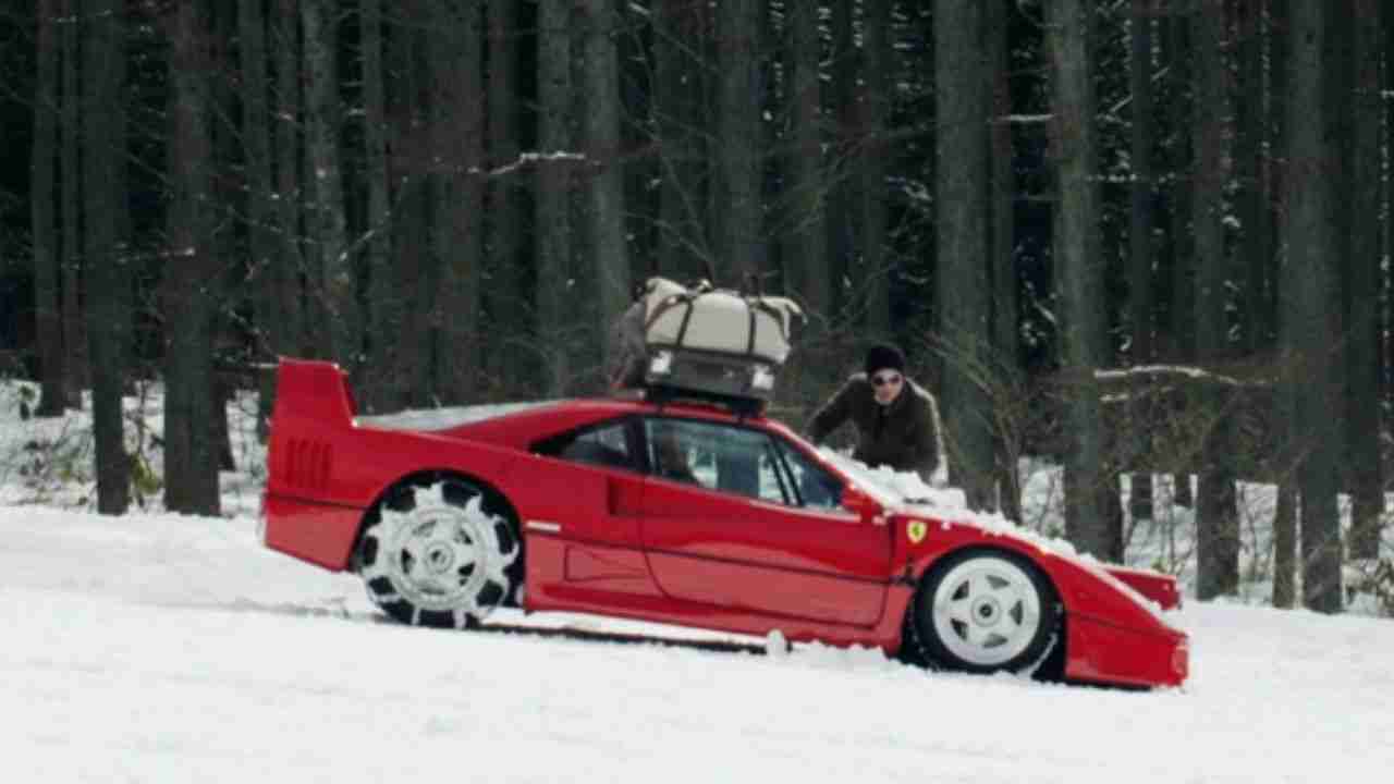 Japanese Entrepreneur Pushes the Limits of Ferrari F40 by Camping and ...