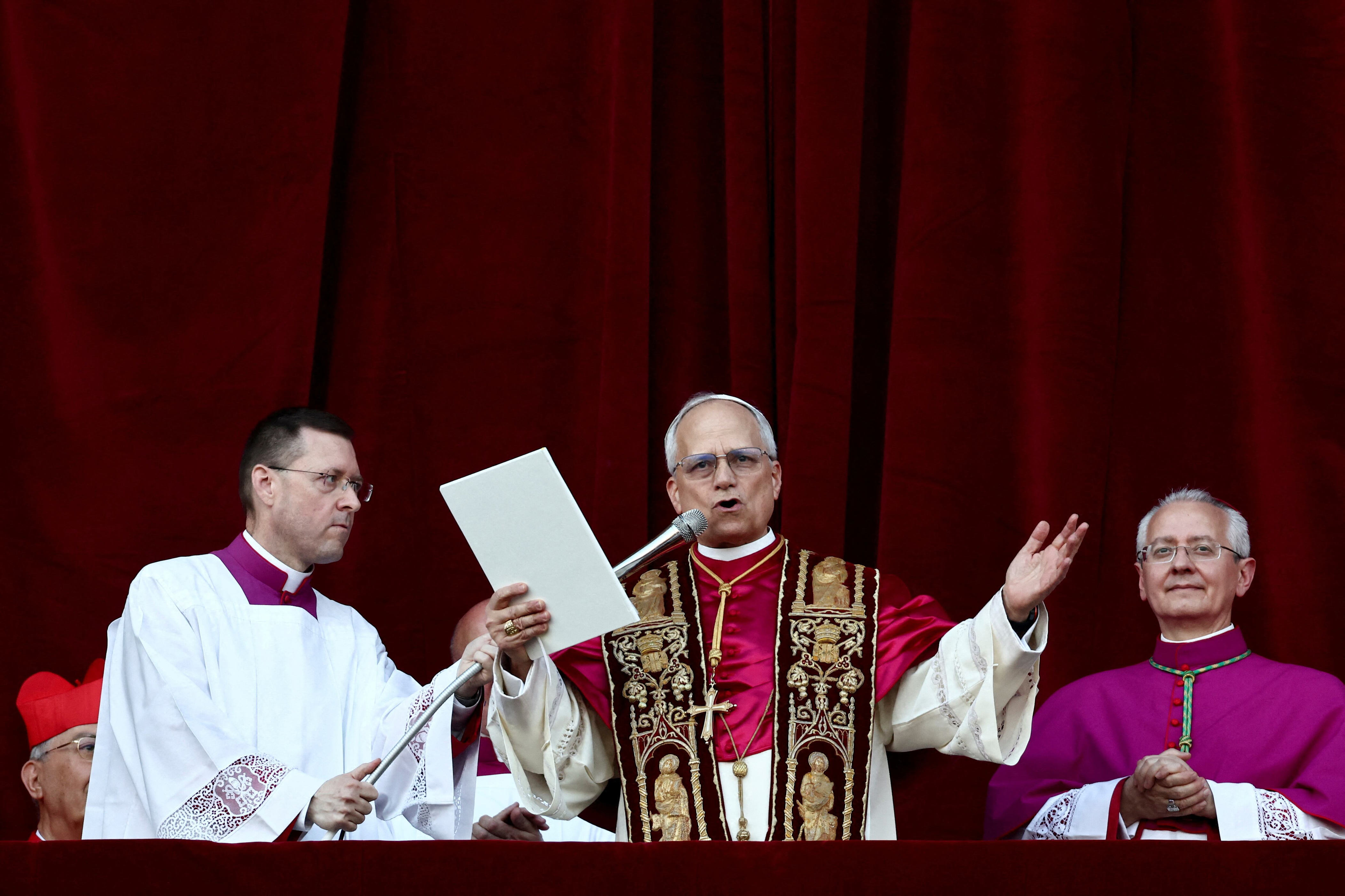New American Pope Trolls Trump in Very First Speech