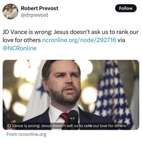Is Robert Prevost conservative? New Pope's 6-word anti-Trump post exposed