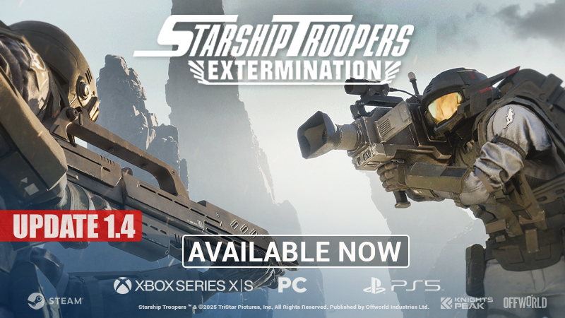 Starship Troopers Extermination | Official Update 1.4 Trailer (Steam, Epic, PS5, Xbox Series X|S)