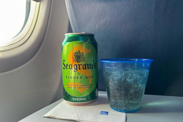 Why You Should Always Order Ginger Ale on a Flight