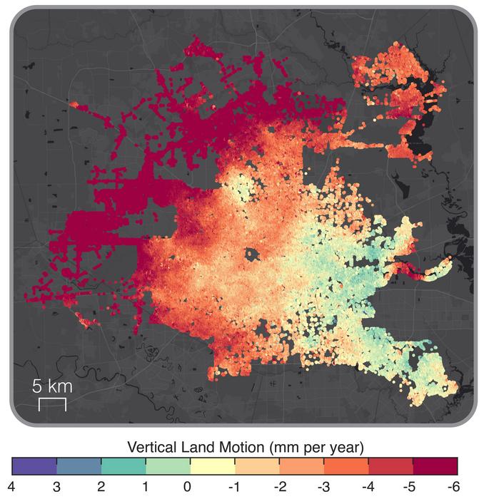 All Major U.S. Cities Are at Risk of Sinking, Not Just Coastal Urban Areas