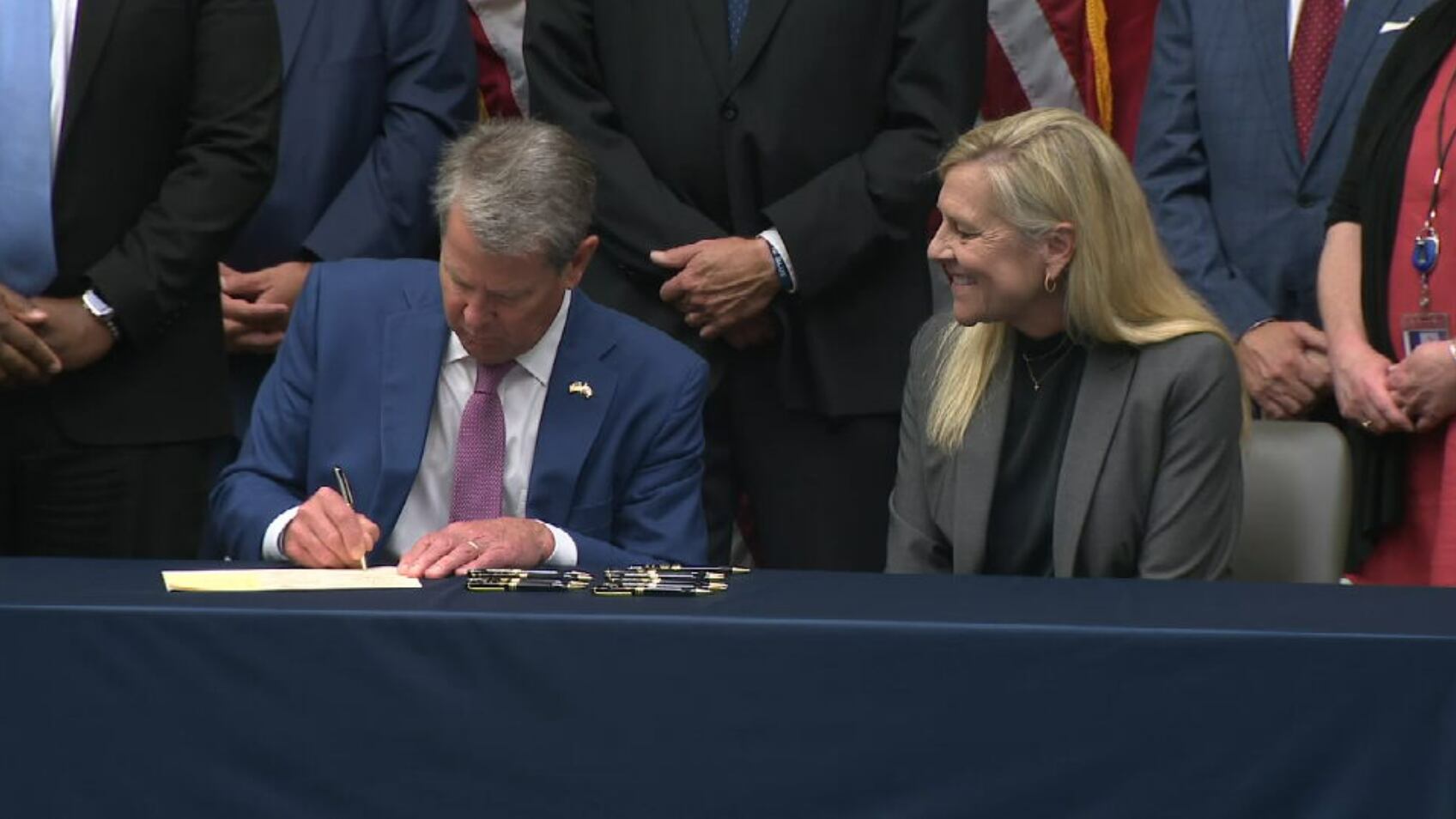 Kemp signs bills for hurricane relief, public safety