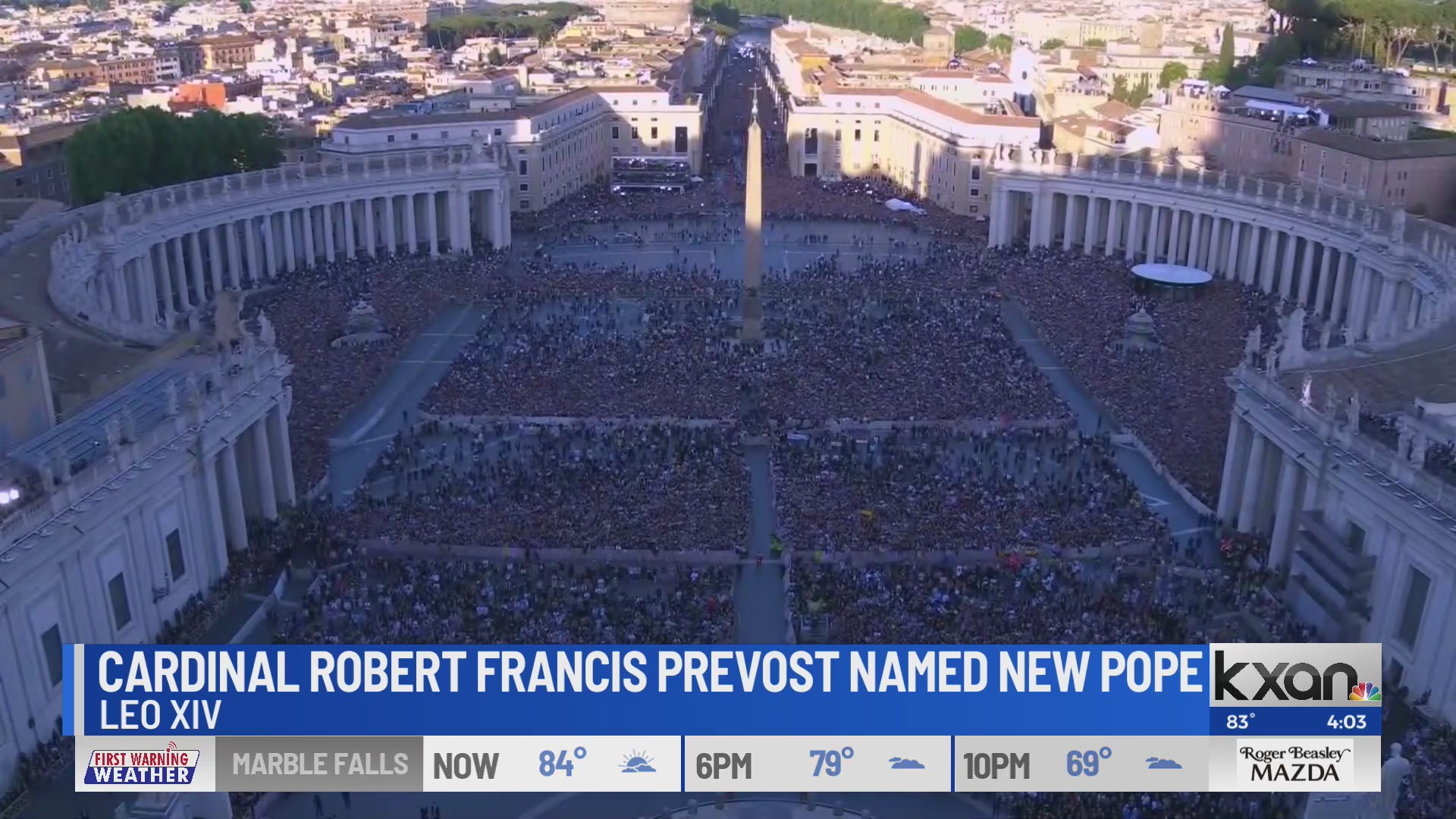 Diocese of Austin reacts to selection of first pope from U.S.