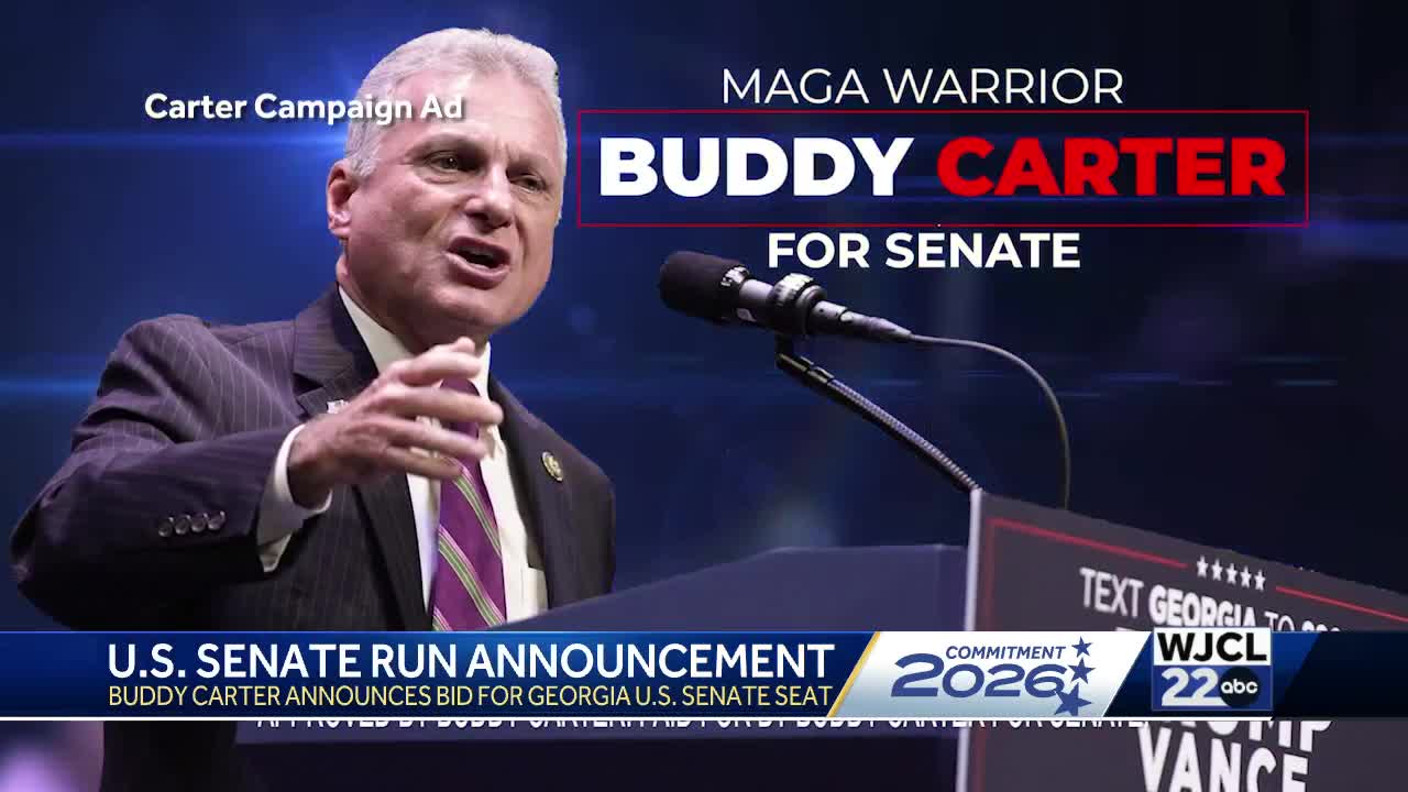 Georgia's Buddy Carter announces run for U.S. Senate