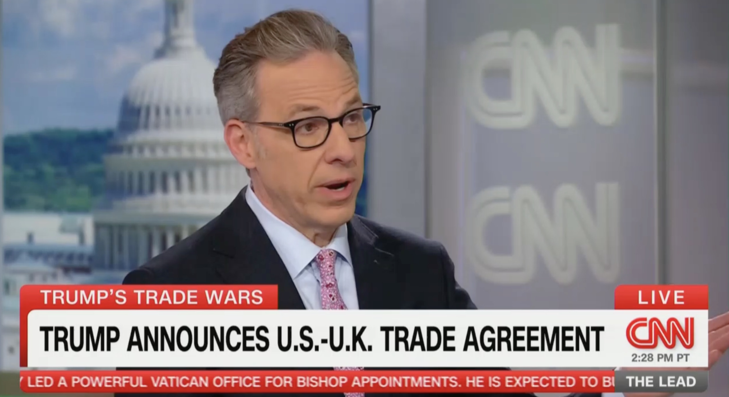 Jake Tapper Highly Skeptical of Fox Host Rumored To Be Trump Nominee ...