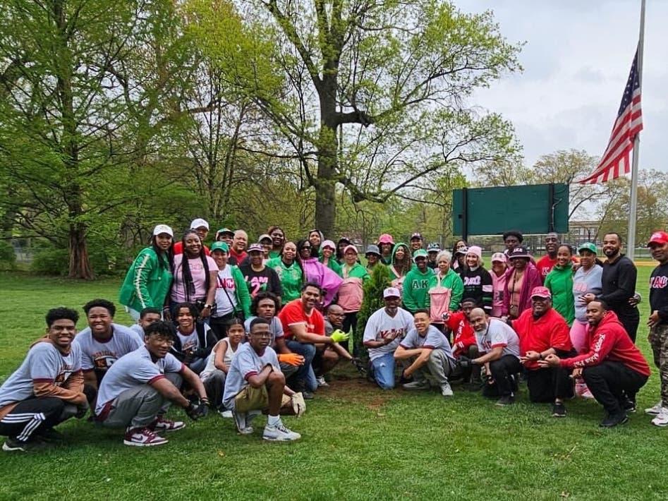 Nishuane Park In Montclair Beautified During Arbor Day Event