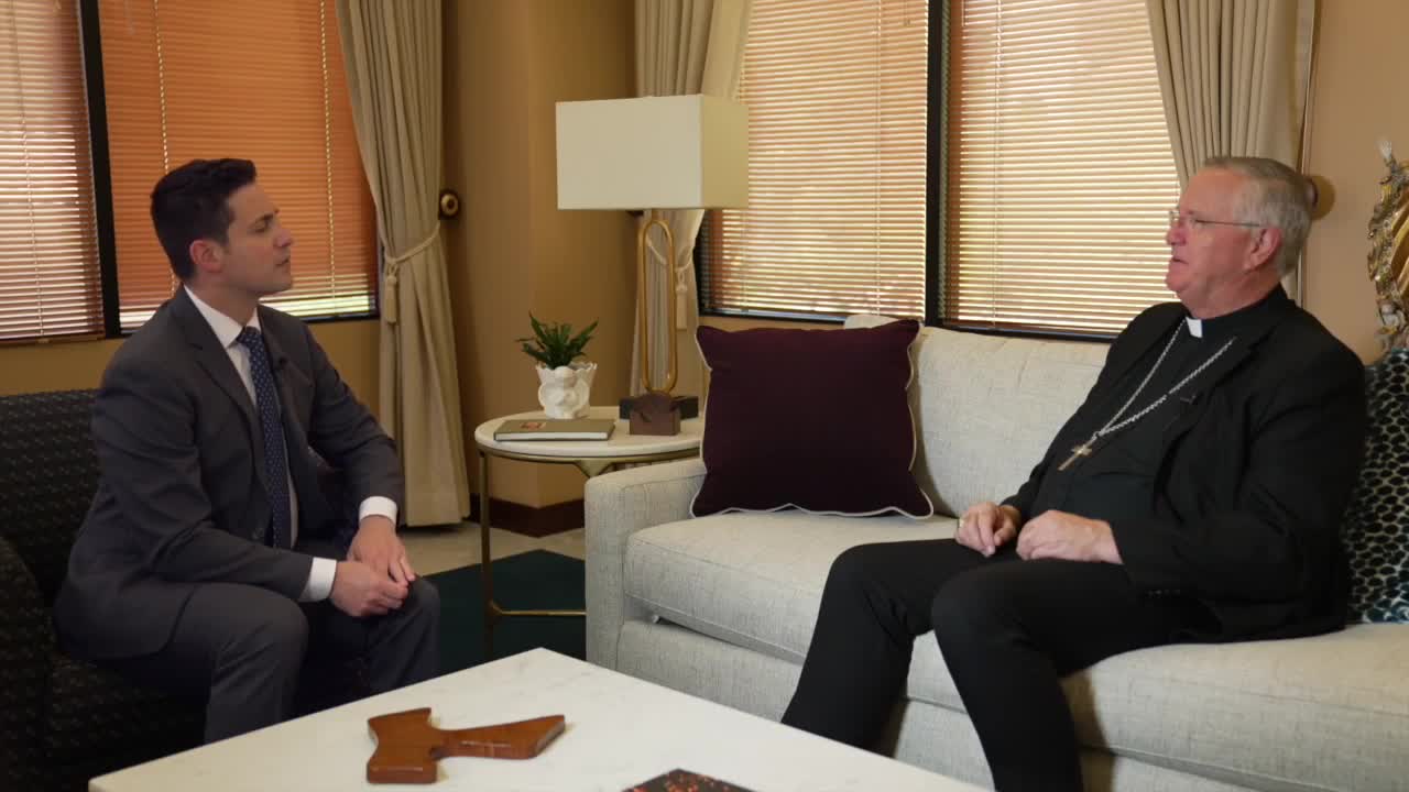 Bishop John Dolan talks with ABC15 about selection of first ever U.S. Pope