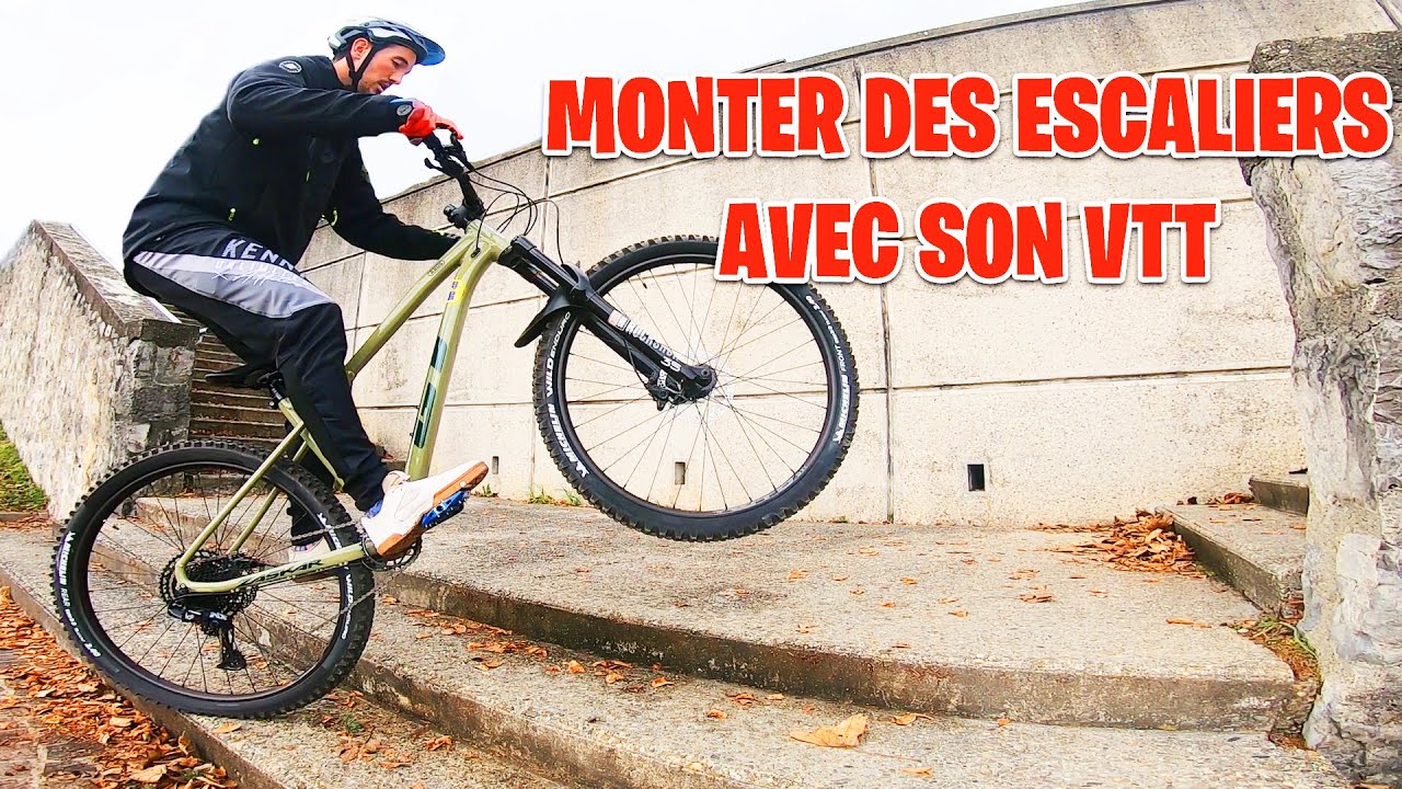 Monter des Escaliers à VTT – 5 Techniques Essentielles du Débutant au Confirmé