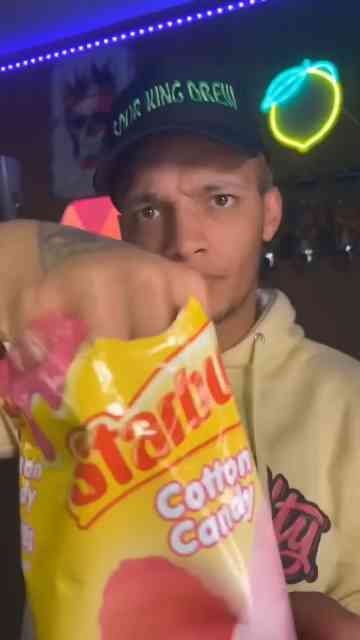 STARBURST Cotton Candy!!