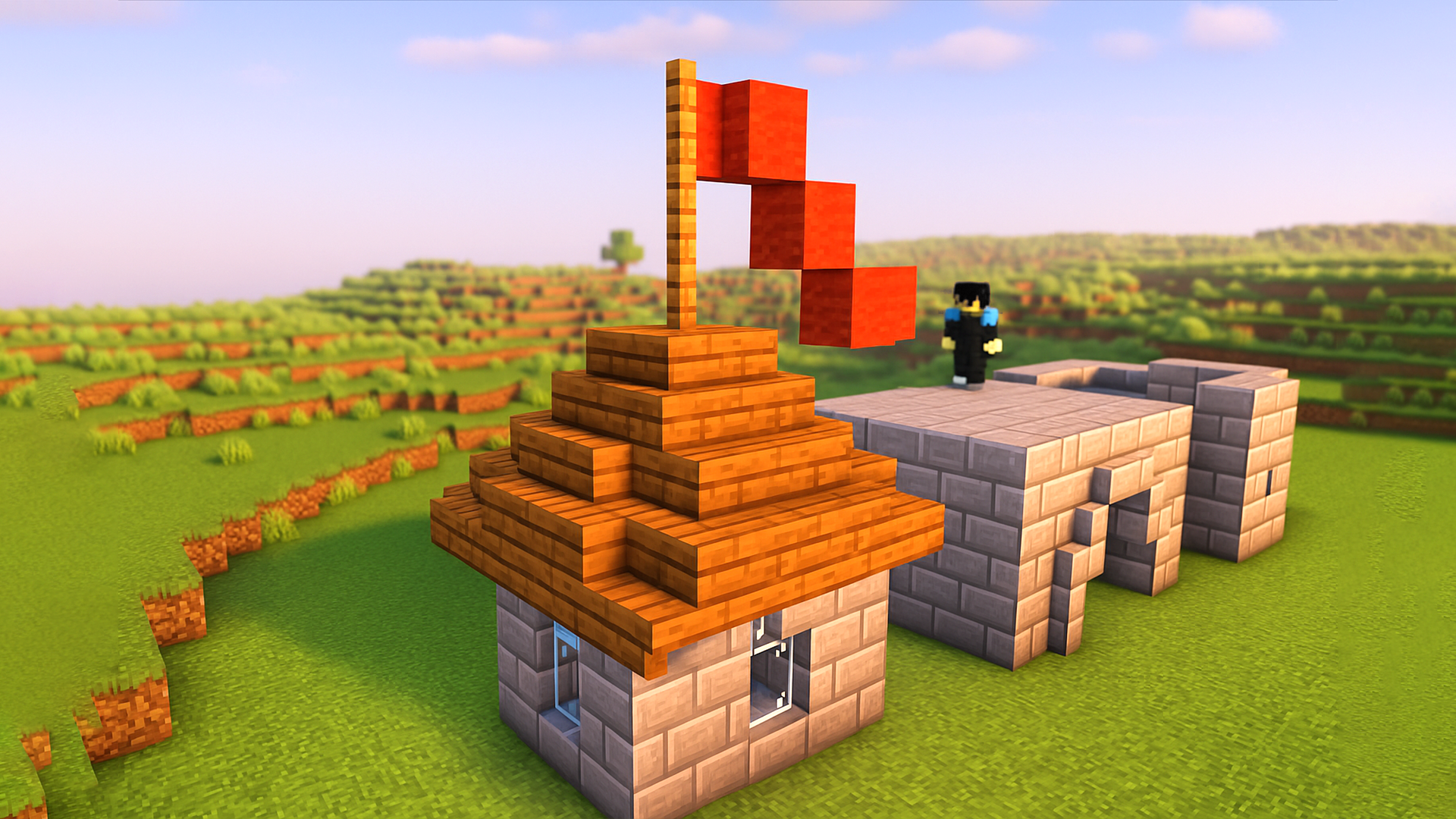 How to Build a Survival Castle in Minecraft – Step-by-Step Tutorial 🏰