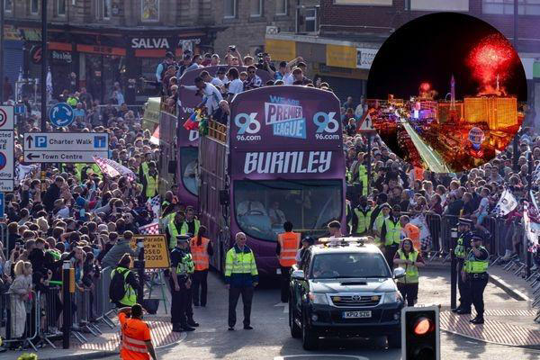 Burnley's celebrations continue Stateside as players toast Premier ...