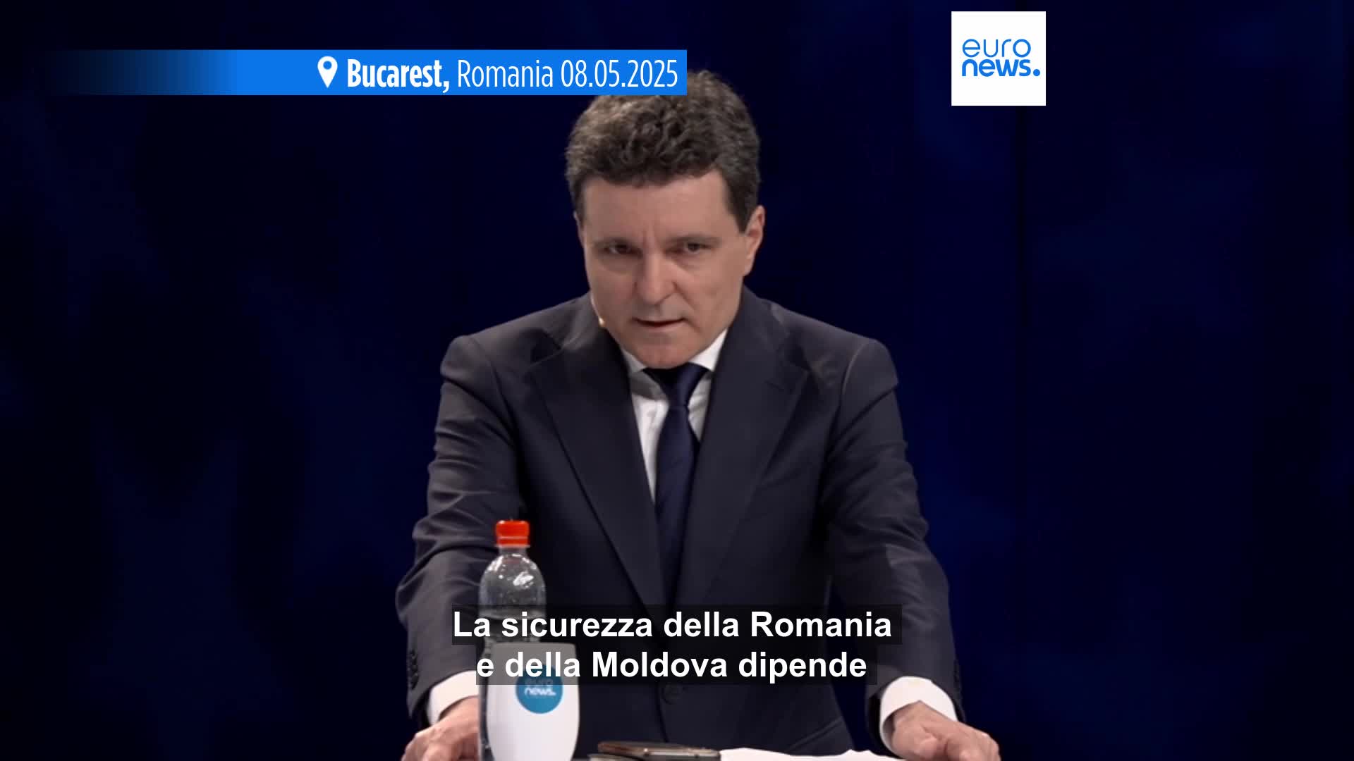Romania, duello televisivo tra Simion e il sindaco di Bucarest Dan per ...