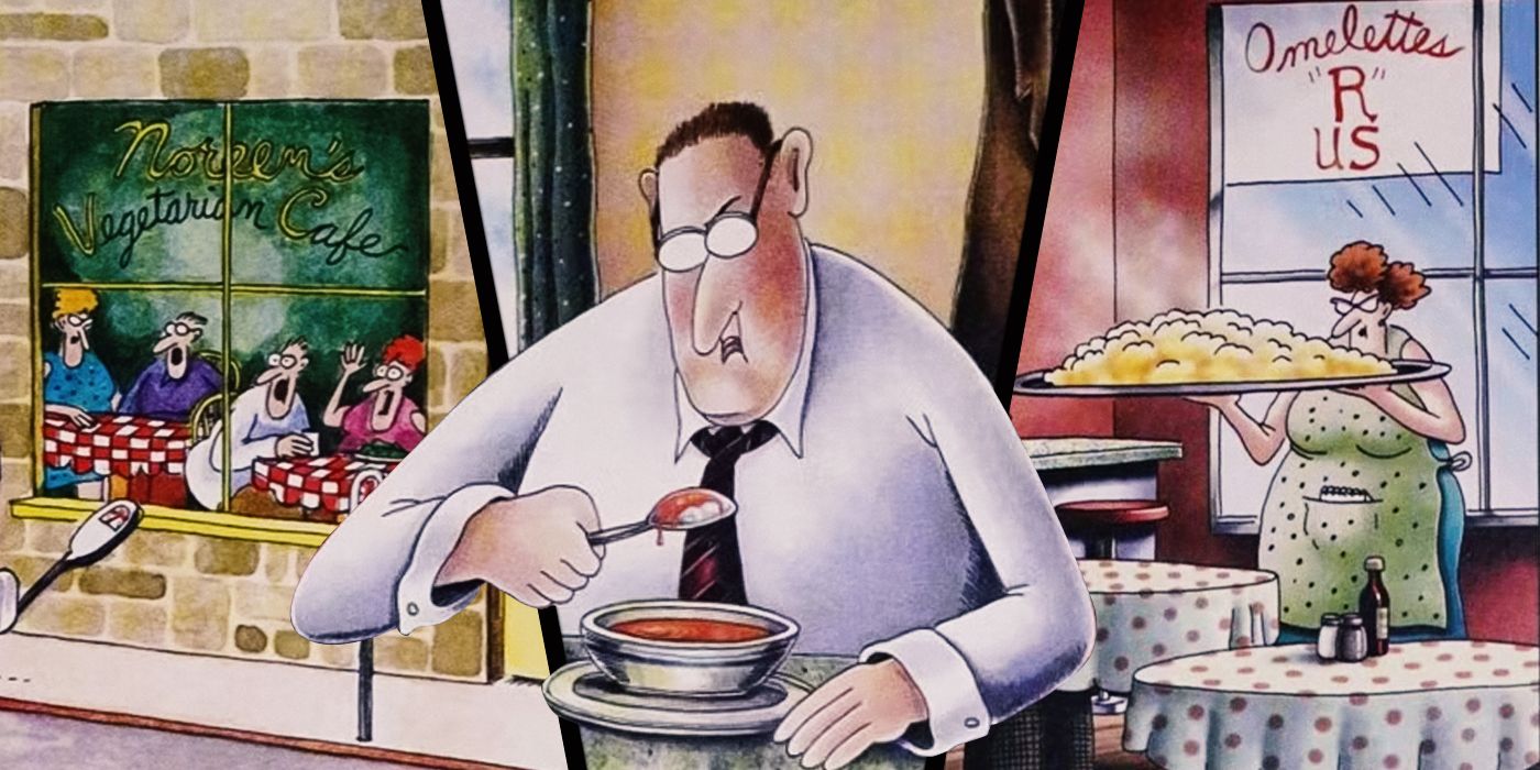 10 Funniest The Far Side Comics About Dining Out, Ranked