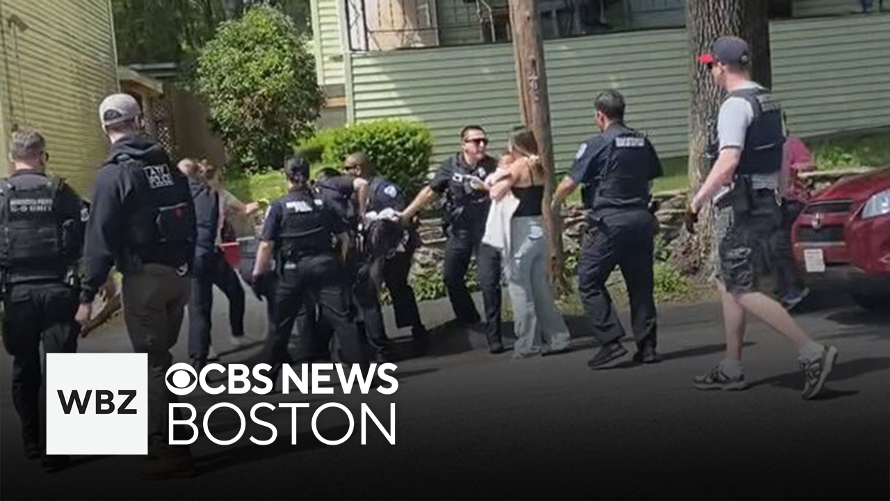 Woman and girl arrested after crowd tries to stop ICE agent in Worcestet