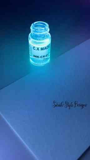 Watch the Magic of Glowing Ink in Calligraphy