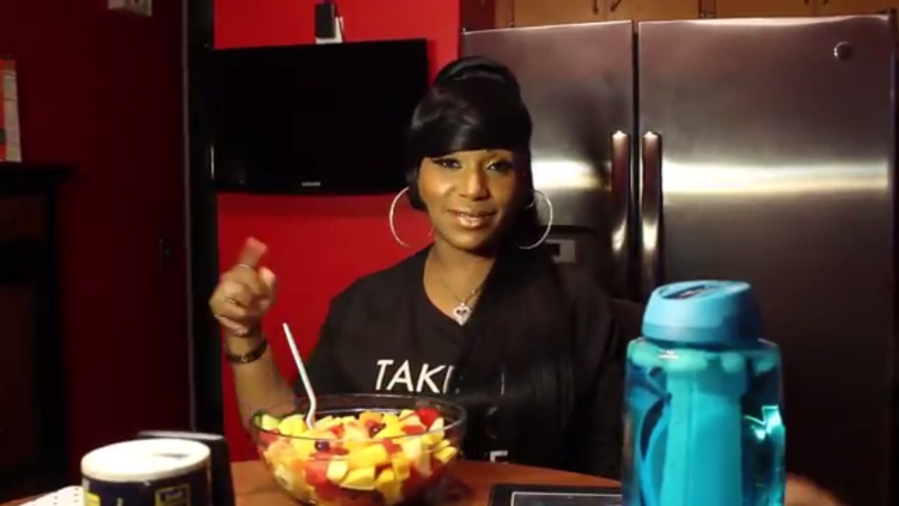 Fruit bowl mukbang—sweet refreshing bites