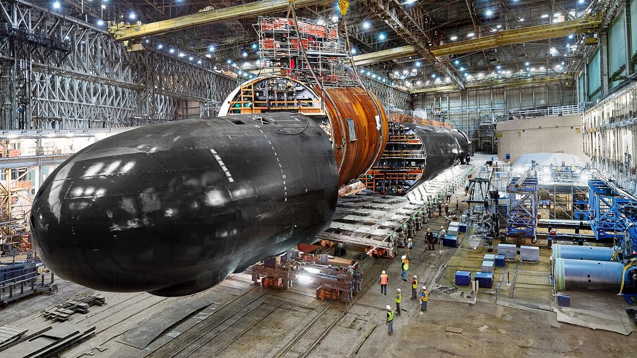 Inside Massive Factories Building Powerful Submarine From Scratch