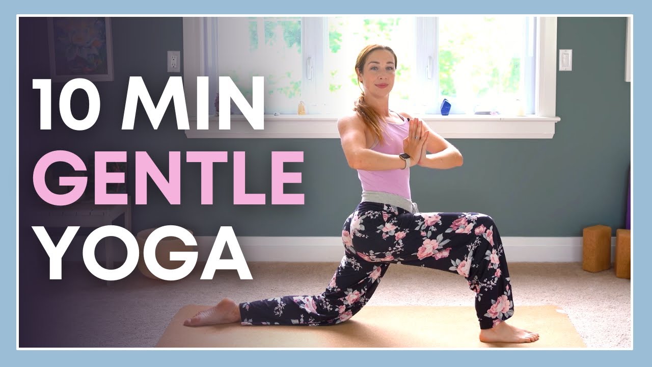 10 Min Yoga for Beginners 🧘 | Gentle & Simple Stretch | Easy Full Body Flow