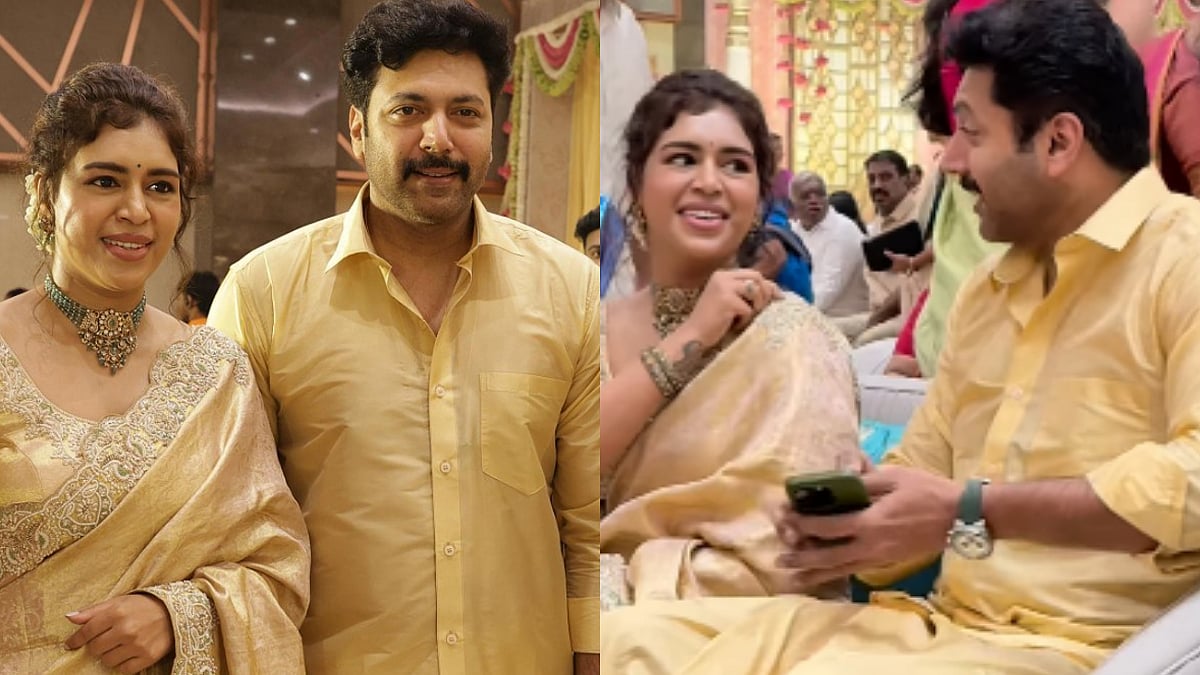 Ravi Mohan Makes FIRST Public Appearance With Kenishaa Francis At ...