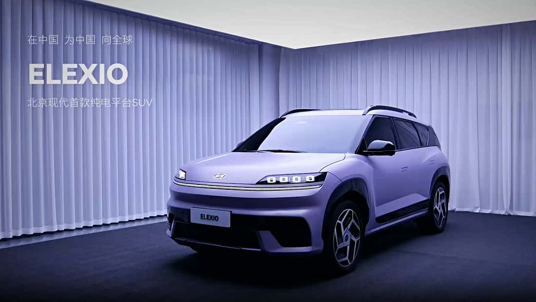 Elektro-SUV Hyundai Elexio: Hyundai zeigt Elektro-SUV mit 722 km Reichweite