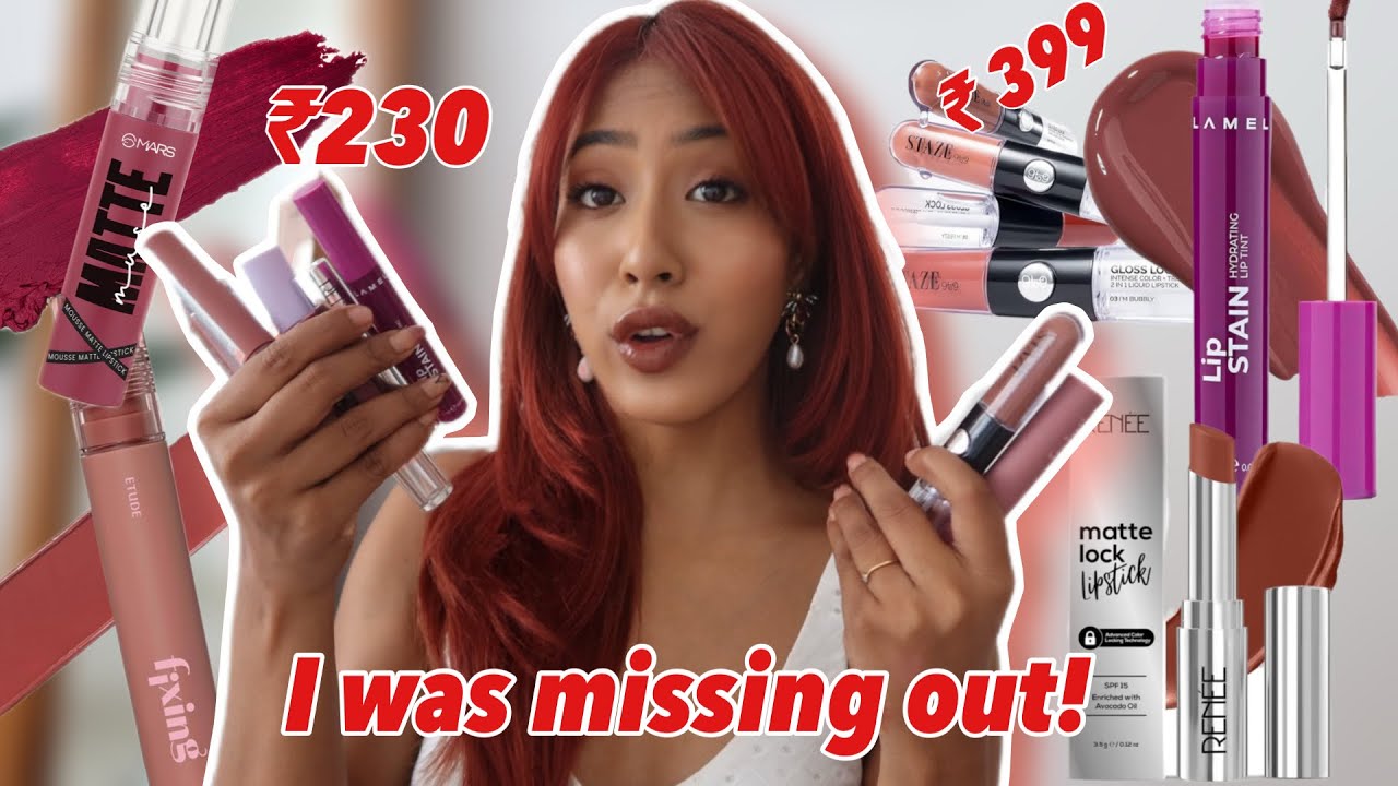 OMG New Lipstick Swatches / Viral and Underrated Gems