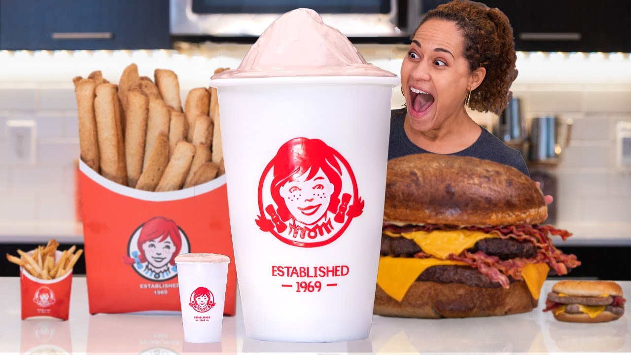World's BIGGEST Wendy's Frosty - Hellthy Junk Food