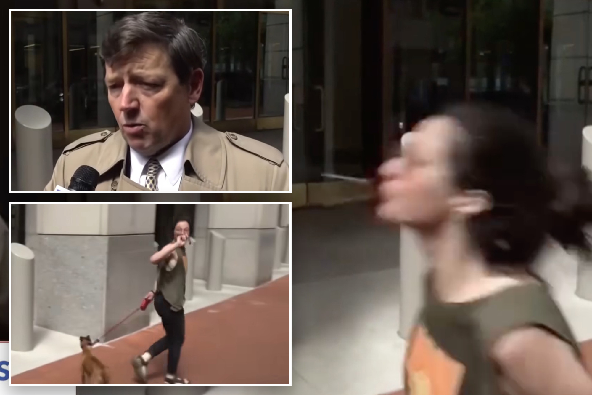 Failed Trump nominee Ed Martin spit on by enraged passerby during live ...