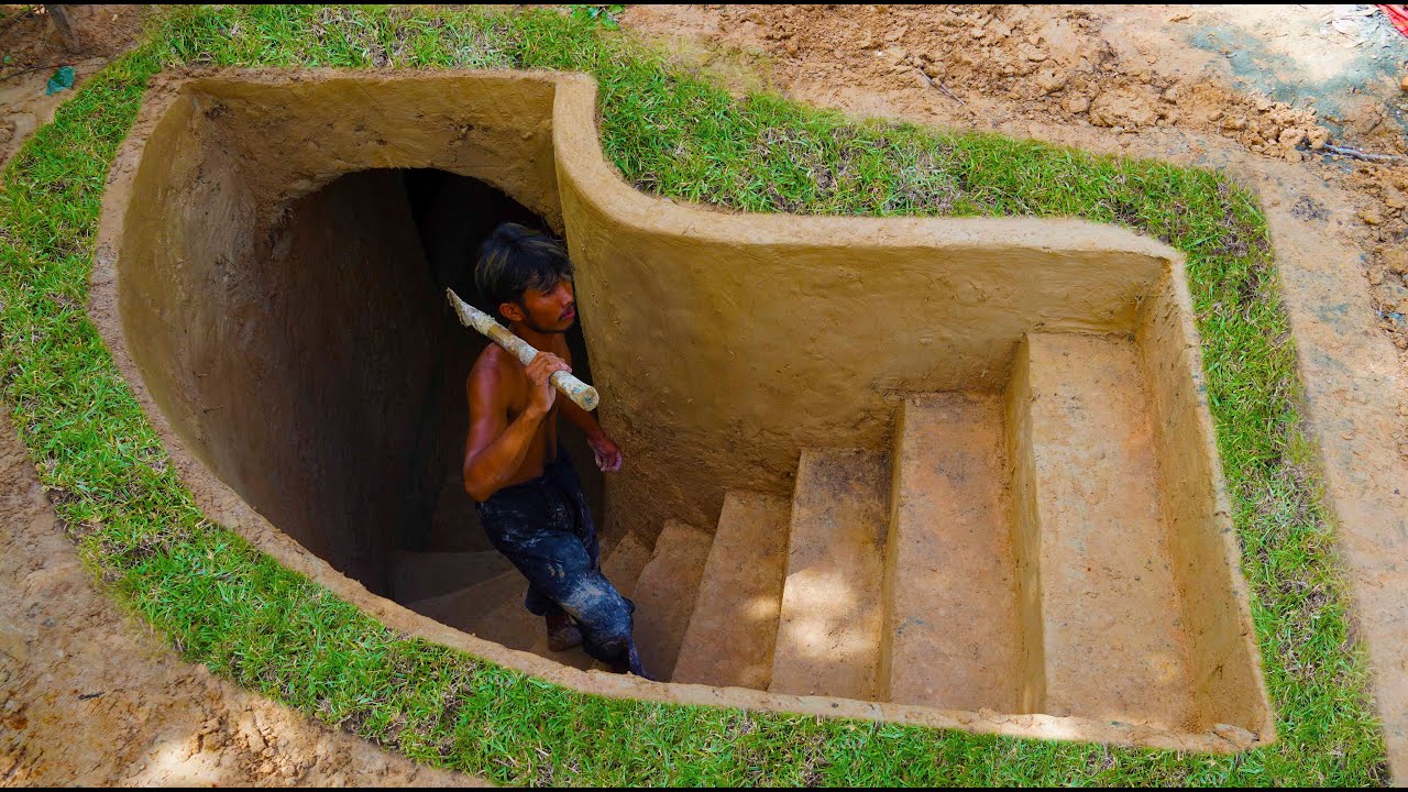 We Built a Hidden Pool with a Stunning Underground Living Room