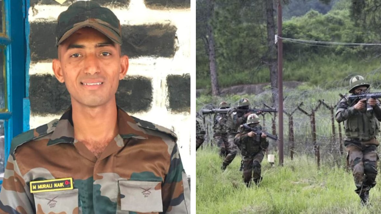 Indo-Pak war | Indian Army soldier Murali Naik martyred during cross ...