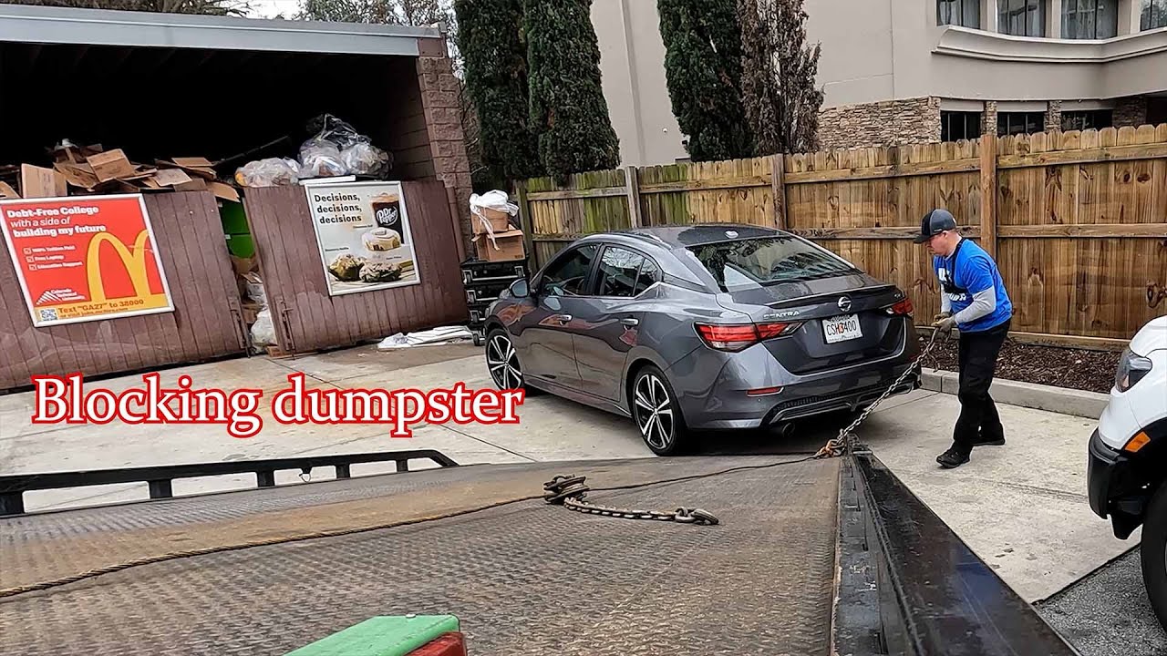 Multi-Car Tow Mission Goes Sideways